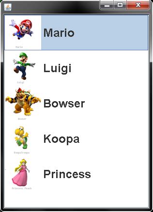 Java How To Add Image In Jlist Stack Overflow