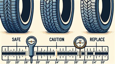 When Should A Tire Be Replaced Depth Of Tread Replace Tires