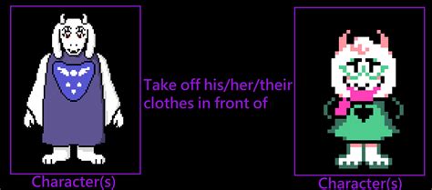 If Toriel Took Off Her Clothes In Front Of Ralsei By Sonicmanv2 On