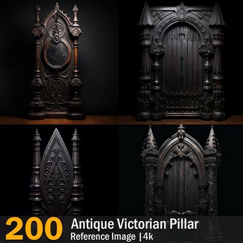 Artstation Antique Victorian Pillar Reference Images 4k Artworks