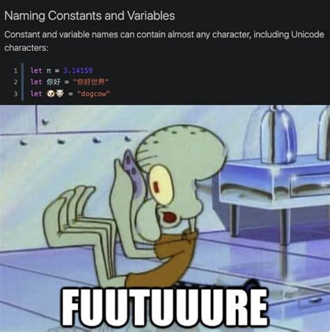 Naming Constants And Variables Constant And Variable Names Can Contain Almost Any Character