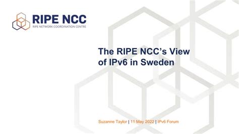 The Ripe Nccs View Of Ipv6 In Sweden Pdf Computer Networking Computing