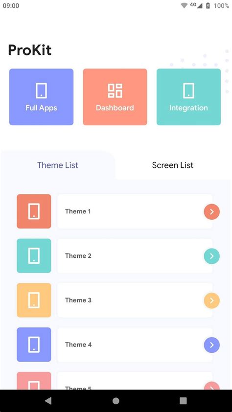 Prokit Android App Ui Design Template Kit Android Download