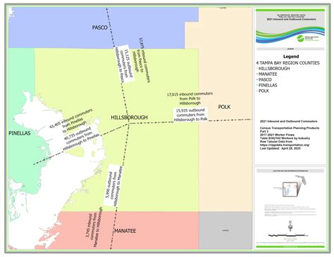 County To County Commuter Flows Tampa Bay And Beyond Plan Hillsborough