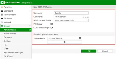 Monitoring Fortigate Firewalls With Paessler Prtg