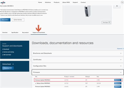 How To Upgrade Firmware For Anybus Communicator