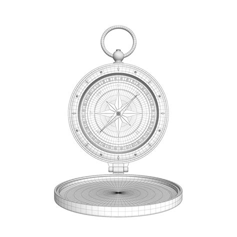 Compass Model Turbosquid 2170995