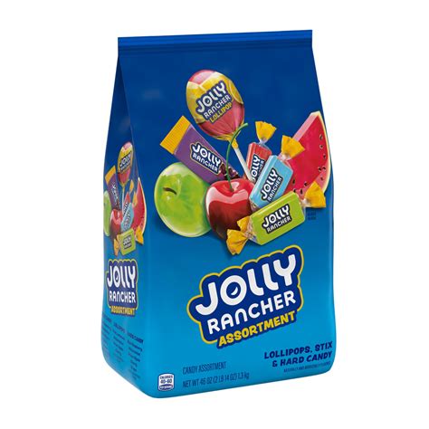 Jolly Rancher Assorted Fruit Flavored Hard Candy Bulk Bag
