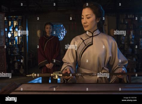 Michelle Yeoh Crouching Tiger Hidden Banque De Photographies Et D