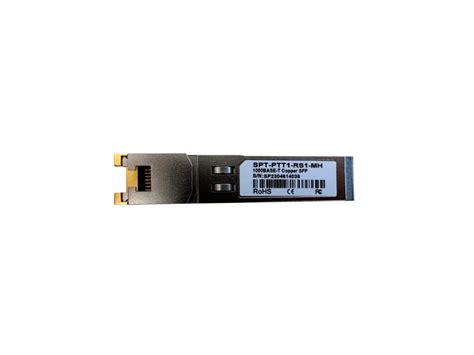 Buy Your Sopto Spt Ptt1 Rs1 Mh Hp Sfp Module Gigabit Copper Port 100m