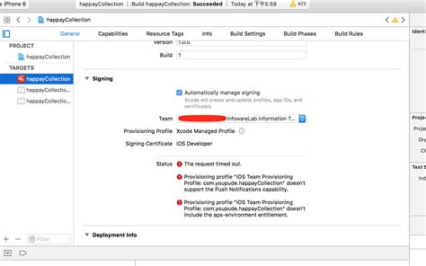 Ios Report Error In Stepadd The Push Notifications Feature To Your App Id Stack Overflow