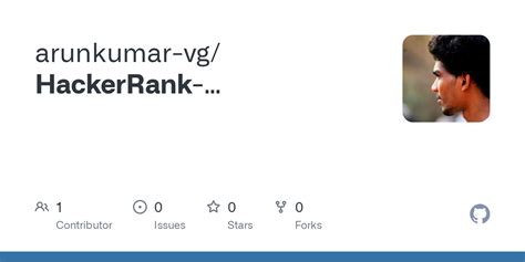 Github Arunkumar Vghackerrank Projecteuler Solved Programs