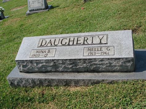 Nina Belle Stewart Daugherty 1903 1964 Memorial Find A Grave