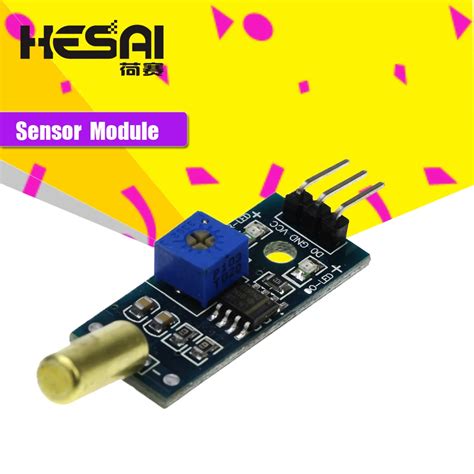 Smart Robot Tilt Vibration Sensor Module Vibration Switch Alarm Module