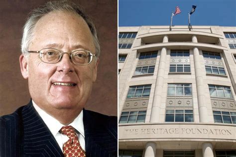 Heritage Foundation Founder Edwin J Feulner Passes Away At 83 Totalnews