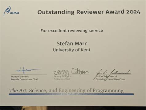 Stefan Marr On Linkedin On The Way Home After A Week Of Loads Of Interesting Work At ‹programming›…