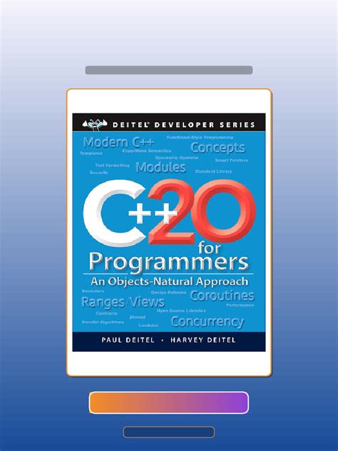 Test Bank For C20 For Programmers An Objectsnatural Approach 3rd