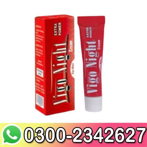 Vigo Night Delay Cream In Pakistan 0300 2342627 Promoted Sexual