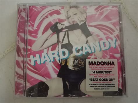 Madonna Hard Candy Hobbies And Toys Music And Media Cds And Dvds On Carousell