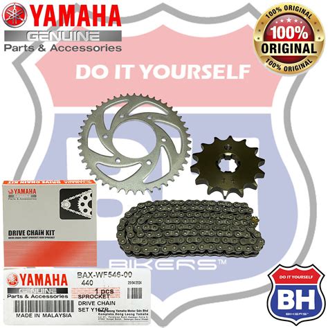 Yamaha Y16zr Y16 Sprocket Set 428 Drive Chain Kit Standard Spoket Chain