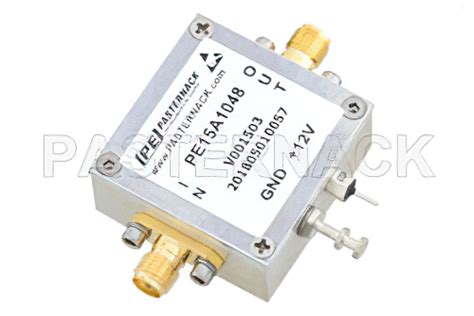 2 Db Nf Low Noise Amplifier Operating From 10 Mhz To 800 Mhz With 42 Db Gain 17 Dbm P1db And Sma
