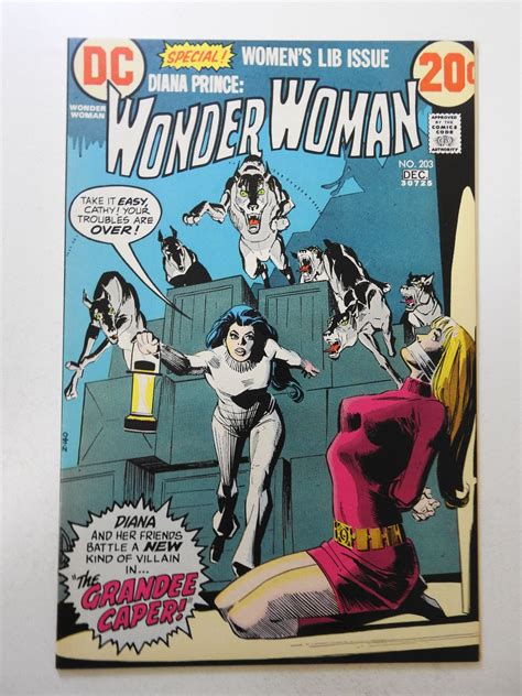 Wonder Woman 203 1972 Vf Condition Comic Books Bronze Age Dc