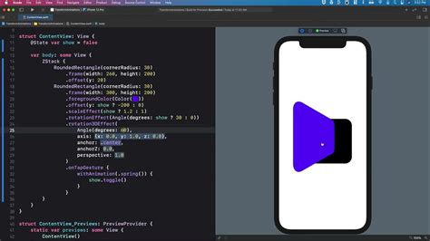 [swiftui handbook] 021 transform animations youtube