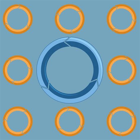 Premium Vector Round Preloader Animation Frame