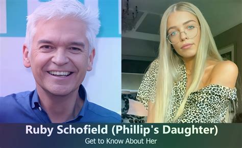 Meet Ruby Schofield Phillip Schofields Daughter Whats Her Life