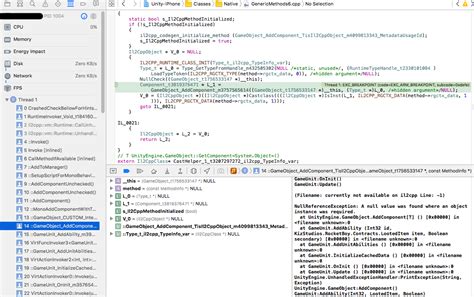 Ios Il2cpp Crash In Release Builds Unity Engine Unity Discussions