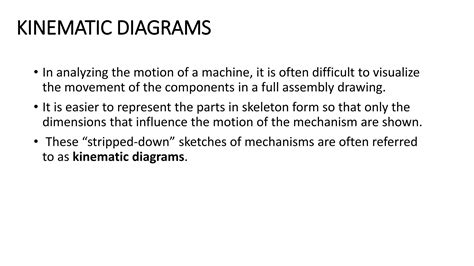 Kinematic Diagram For Pdf Pdf