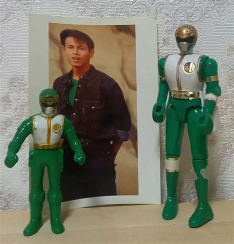 Mighty Morphin Power Rangers Dairanger Figure Green 2p Set Bandai Japan