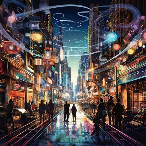 Premium Ai Image Sonic Utopia Merging Sound And Technology