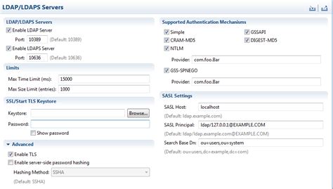 How To Enable Ssl For Ldap With Apache Directory Studio Server Fault