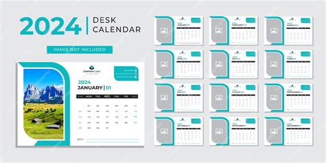 Календарь 2024 года начало недели воскресенье шаблон планировщика корпоративного дизайна