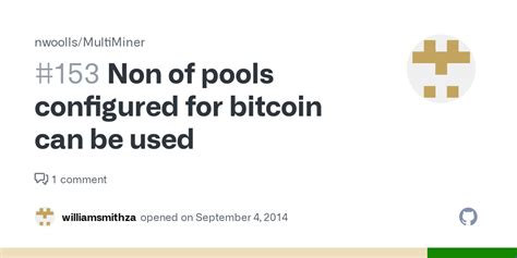 Non Of Pools Configured For Bitcoin Can Be Used Issue Nwoolls MultiMiner GitHub