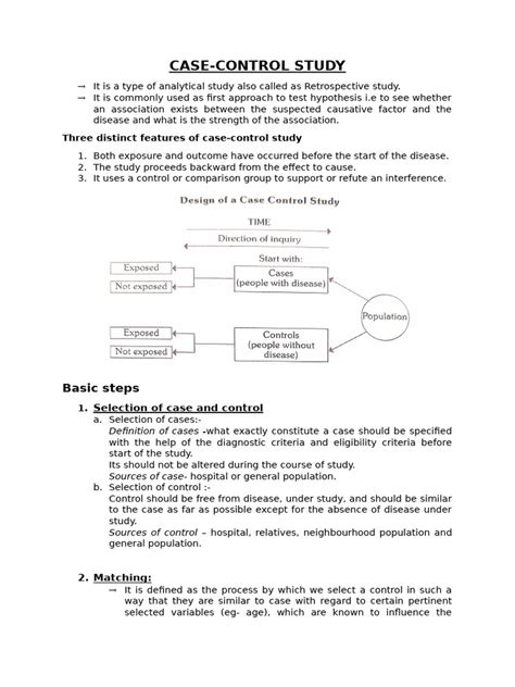 Case Control Study Pdf Odds Ratio Relative Risk