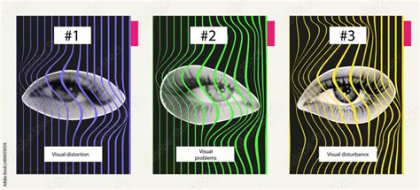 Female Eye Wavy Abstract Shapes Optical Illusion Of The Eyes Vision Distortion Identifying Female Eye Wavy Abstract Shapes Optical Illusion Of The Eyes Vision Distortion Identifying