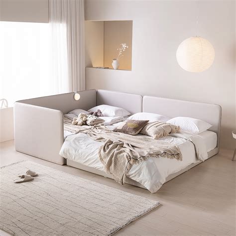 로아 패밀리 저상형 침대 프레임 Kss측면가드형