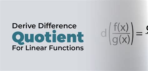 Difference Quotient Calculator