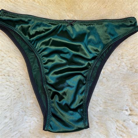 The Estelle Lightweight Shiny Stretch Satin Panty ~ Feminine Mens Cut