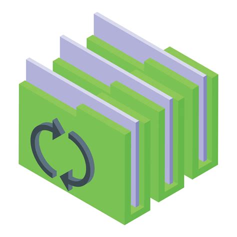 Restore Laptop Data Icon Isometric Vector Computer Repair Vector Art At Vecteezy