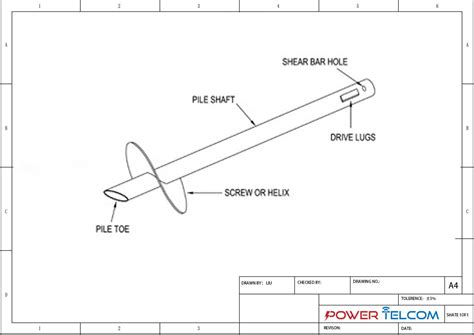 Round Shaft Helical Anchor Manufacturer Powertelcom