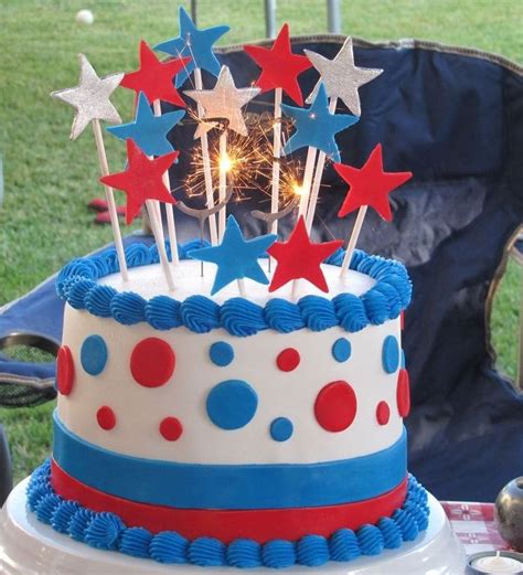 Pin By Manuela Baldwin Ings On Birthday Stuff 4th Of July Cake
