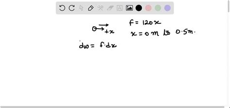 Solved A Particle Is Moving Parallel To The Axis The Net Force Acting