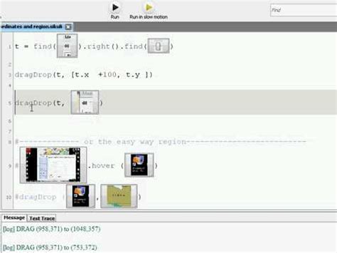 Drag And Drop Examples Sikuli Python Programming YouTube