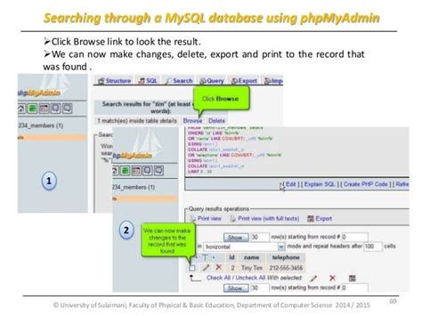 Mysql Phpmyadmin Lopispaces