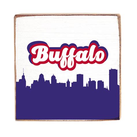 Buffalo Skyline Block Rustic Marlin