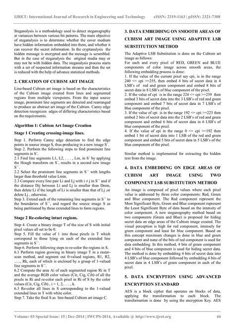 A Secure Method For Hiding Secret Data On Cubism Image Using Hybrid Feature Detection Method Pdf