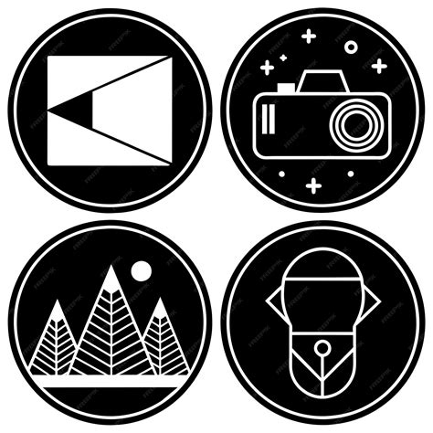 Premium Vector Set Of App Icon Illustration Isolated On White Background